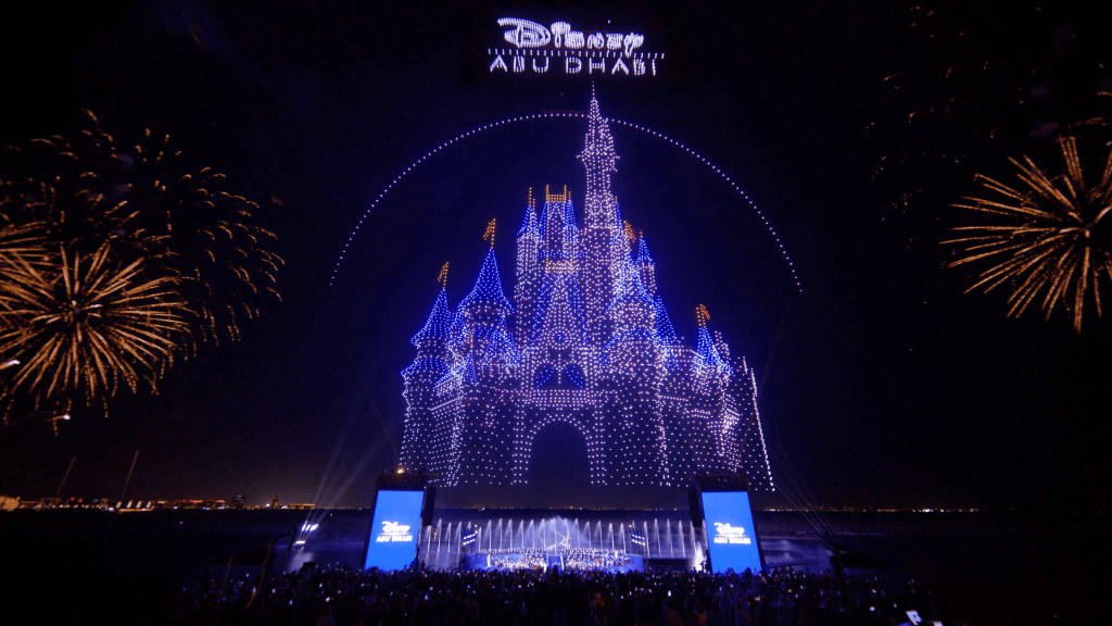 9,000 Drones for Disneyland Abu Dhabi: Largest Drone Show in the Middle East - Lumasky Drone Show
