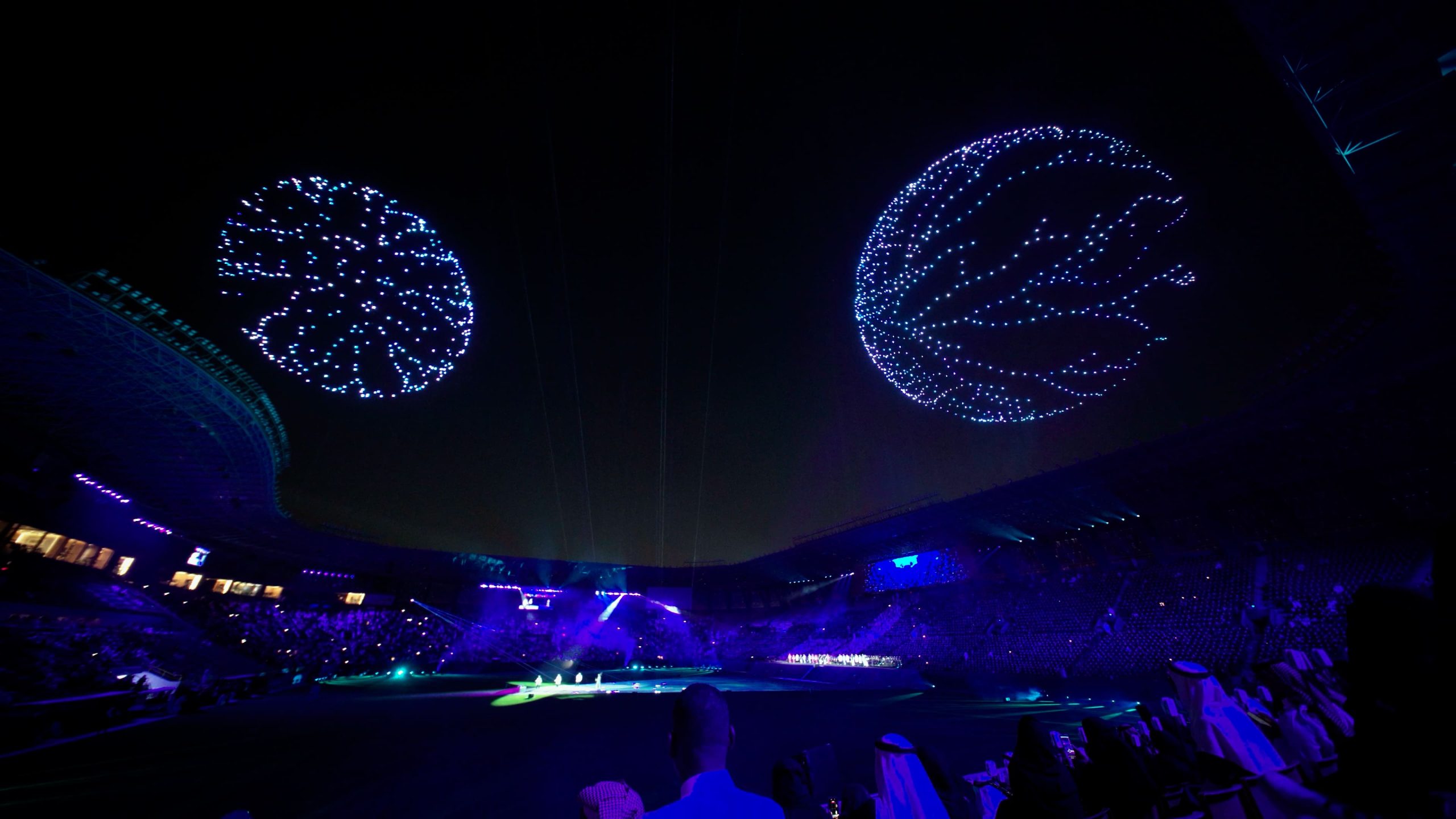 Riyadh's Doctors Got a 2,900 Drone Show for Graduation - Lumasky Drone Show